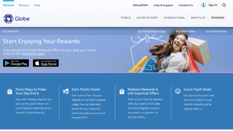 How to Redeem Points in Globe: List of Rewards 2025